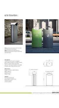 Sculpture display cases and street furniture - Newbridge | Omos | ESI ...