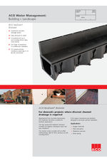 ACO HexDrain® Brickslot - drainage channel | ACO Water Management