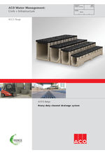 ACO S Range - heavy-duty channel drainage | ACO Water Management