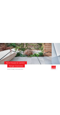 ACO HexDrain® Brickslot drainage channel | ACO Water Management | ESI ...