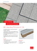 ACO RainDrain Brickslot B 125 - drainage channel (residential) | ACO ...