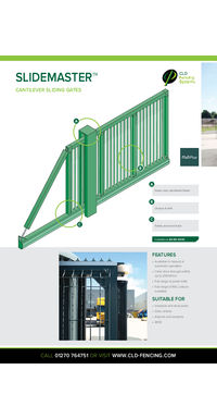 SlideMaster™ cantilever sliding gates | CLD Physical Security Systems ...