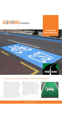 PREMARK™ preformed thermoplastic | Geveko Markings | ESI External Works