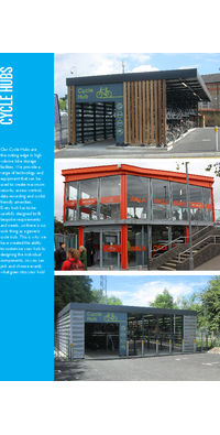 Cycle hubs - bespoke design, manufacture, installation | Cyclepods ...