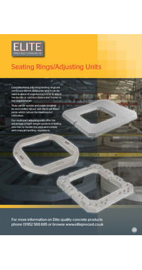 Precast concrete manhole seating rings | Elite Precast Concrete | ESI ...