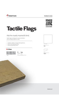 Hazard Warning Paving Flags I Ribbed Tactile Slabs | Tobermore | ESI ...