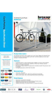 Sheffield cycle racks | Broxap | ESI External Works