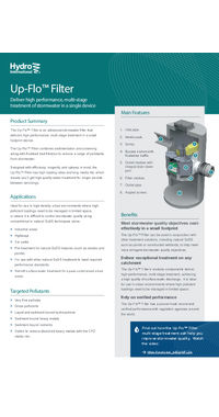 Up-Flo™ Filter fluidised bed filtration system | Hydro International ...