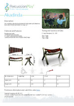 Akadinda - Large Outdoor Xylophone | Percussion Play