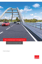 KerbDrain BridgeDeck kerb and drainage system for bridges | ACO Water ...
