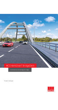 KerbDrain BridgeDeck kerb and drainage system for bridges | ACO Water ...