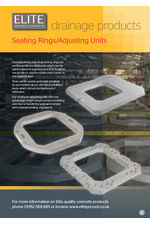 Precast concrete manhole seating rings | Elite Precast Concrete