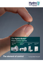 Hydro-Brake Optimum - self-activating vortex flow control | Hydro ...