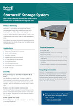 Stormcell® geocellular stormwater storage system | Hydro International