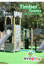 Timber tower play units | A E Evans