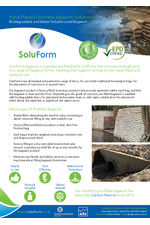 Concrete-filled bagwork for use above water | SoluForm