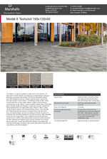 Modal X - concrete flag paving, textured | Marshalls