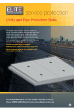 Precast concrete utility impact protection slabs | Elite Precast Concrete