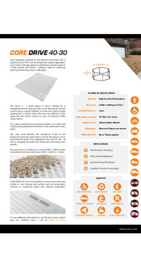 CORE DRIVE gravel pathway stabiliser | CORE Landscape Products | ESI ...