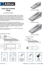 Swale Inlet Headwall Range - precast concrete swale and pond inlet | Althon