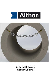 Highway safety chains for manholes and pipes | Althon | ESI External Works