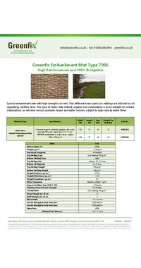 Embankment Mat heavy-duty erosion control blankets | Greenfix Soil ...