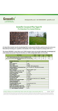 F3 fire-retardant erosion control | Greenfix Soil Stabilisation ...