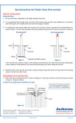 Jakposts - slotted timber posts for panel fencing | Jacksons Fencing