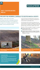 RenoMesh anti-burrowing mesh | Maccaferri