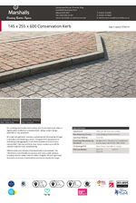 Conservation X concrete kerbs and edgings | Marshalls
