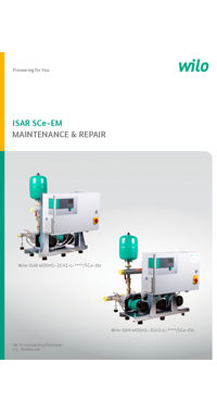 Wilo-ISAR MODH/SCe cold water booster set range | Wilo | ESI Building ...