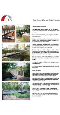 Steel beam bridges | CTS Bridges | ESI External Works