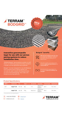 Bodgrid™ - geocomposite biaxial soil-stabilising geogrid | Terram | ESI ...