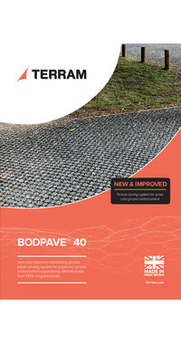 Bodpave™ 40 interlocking cellular porous paving | Terram | ESI External ...