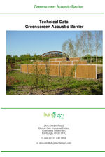 Greenscreen environmental acoustic barrier and fencing system ...