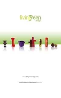 Avant-Garde - Blob contemporary indoor tree planters | Livingreen ...