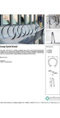 Loop Cycle Stand | Artform Urban Furniture | ESI External Works