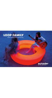 Loop Arc recycled plastic curved benches by out-sider | Artform Urban ...