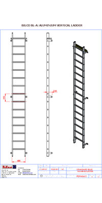 Fixed Vertical Ladder | Bilco UK | ESI Building Design