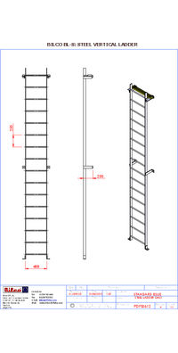 Fixed Vertical Ladder | Bilco UK | ESI Building Design