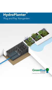 HydroPlanter™ - rainwater bio-retention modular planter | GreenBlue ...