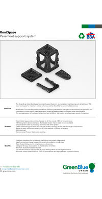 RootSpace® soil support system for urban trees | GreenBlue Urban Ltd ...