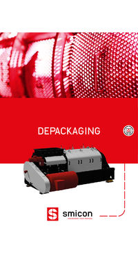 Smicon SMIMO120 depackaging machine | MSE Hiller | ESI Enviropro