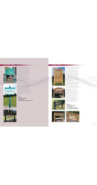 Wayfinding ladder signs | Fitzpatrick Woolmer | ESI External Works