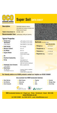 Eco Super Soil Topsoil | Eco Sustainable Solutions | ESI External Works
