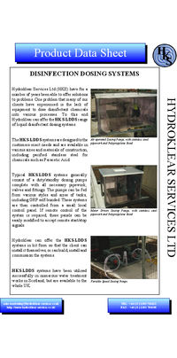 Chemical dosing rigs | Hydroklear Services | ESI Enviropro