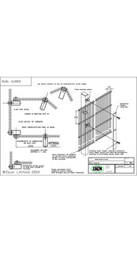 Dual Guard® twin wire mesh perimeter fencing system | Zaun | ESI ...