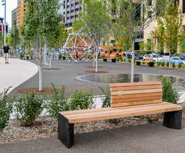 Solid 6 & 8 Benches | Streetlife | ESI External Works