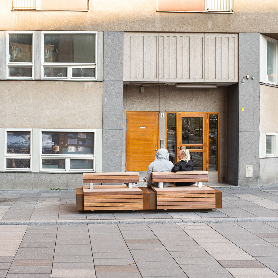 Solid Seat Blocks | Streetlife | ESI External Works