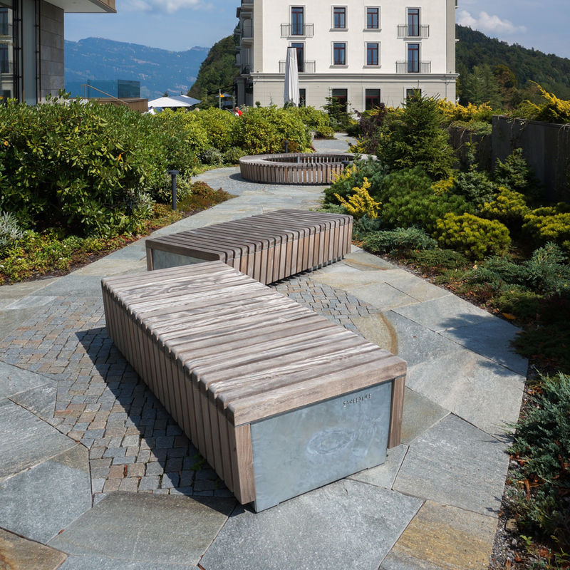 Images for Range of external seating for Alpine garden